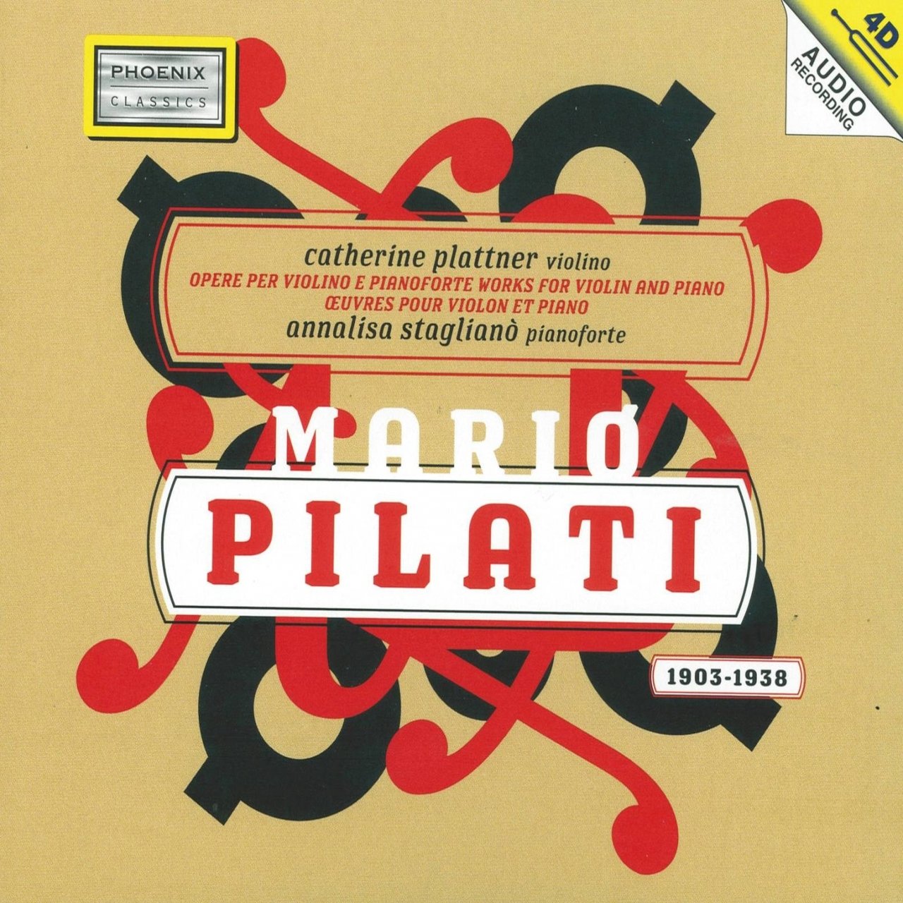 Mario Pilati : Opere per violino e pianoforte (Works for Violin and ...