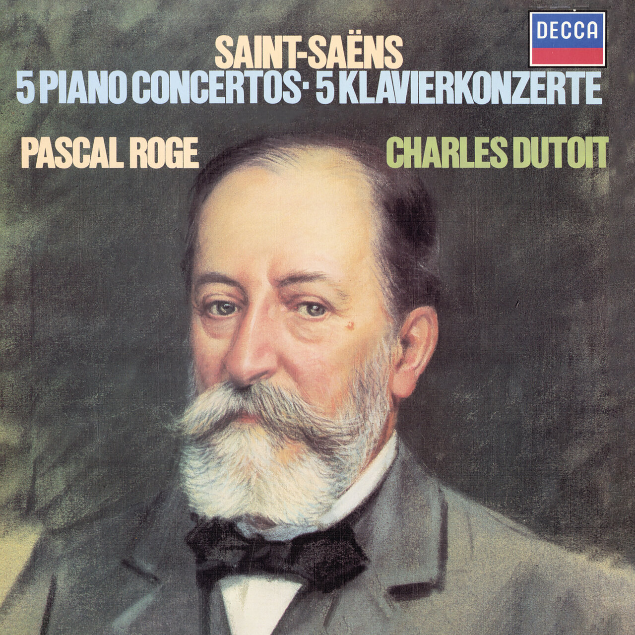 Saint-Saens: Piano Concertos Nos. 1-5 by Pascal Rogé, Royal ...