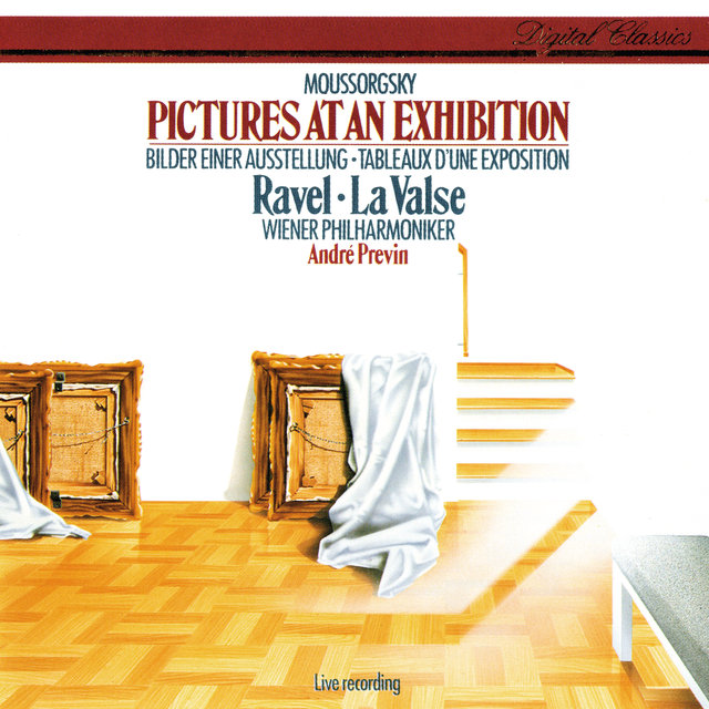 Mussorgsky: Pictures at an Exhibition – Ravel: La Valse by André Previn ...