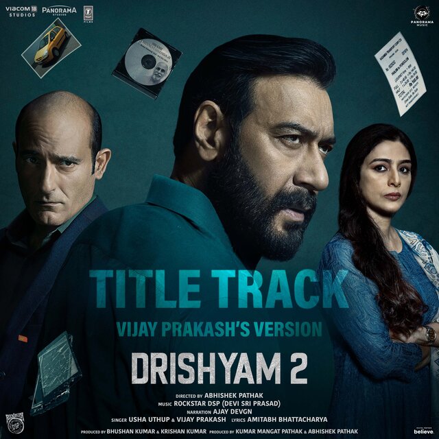 Drishyam 2 Title Track (Vijay Prakash's Version) (From "Drishyam 2") by ...