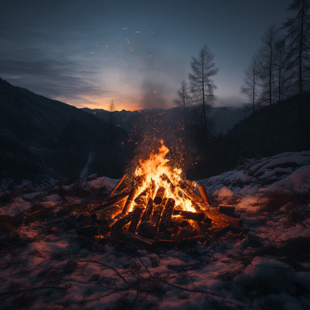 Nature's Fiery Symphony: The Sounds of Fire by Contemporary Christian ...