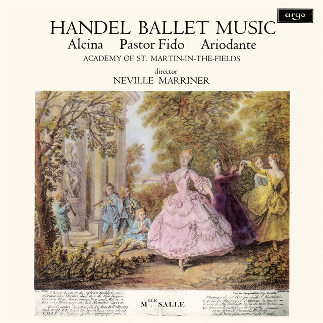 Handel: Ballet Music by Academy of St Martin in the Fields & Sir ...