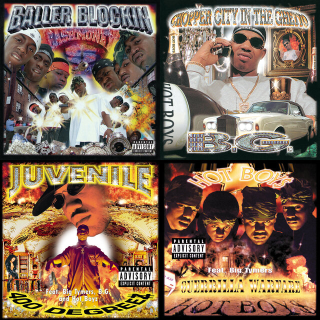 Cash Money Records Album Covers