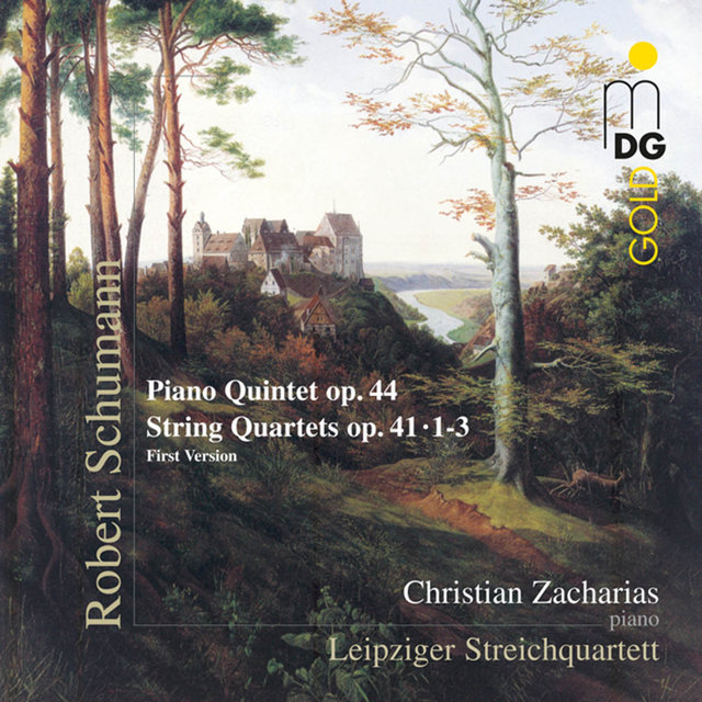 Schumann: Piano Quintet, Op. 44 & String Quartets, Op. 41, 1-3 by Christian Zacharias on TIDAL