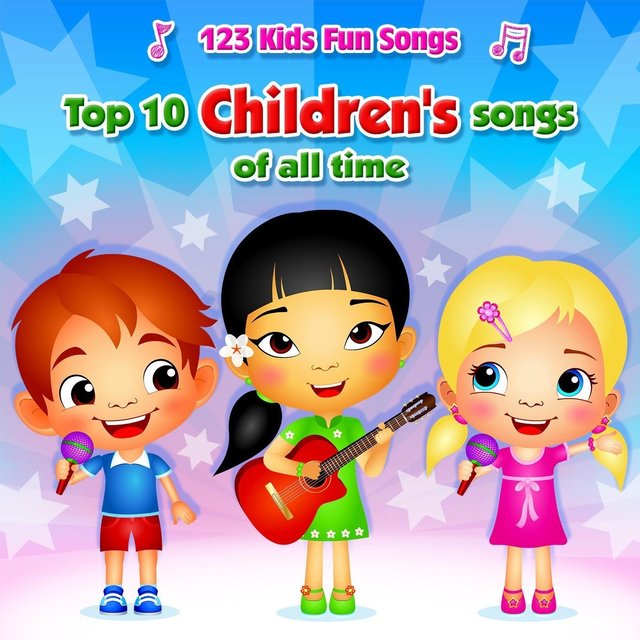 Top 10 Children's Songs of All Time by 123 Kids Fun Songs on TIDAL