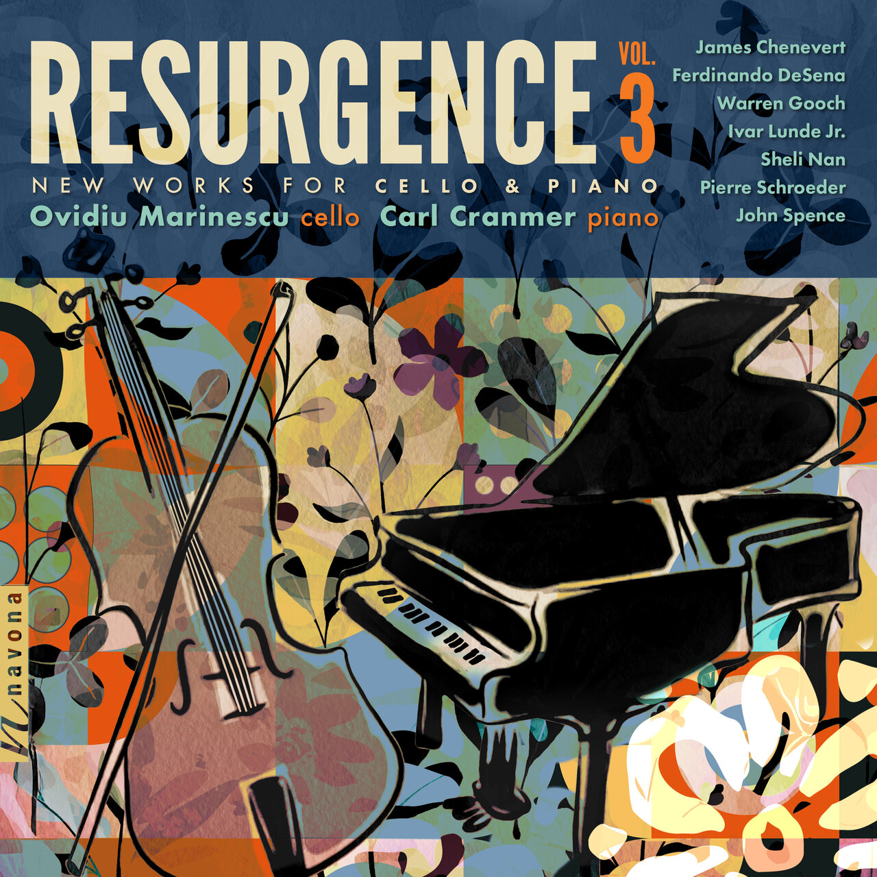 Resurgence, Vol. 3: New Works for Cello & Piano by Ovidiu Marinescu ...