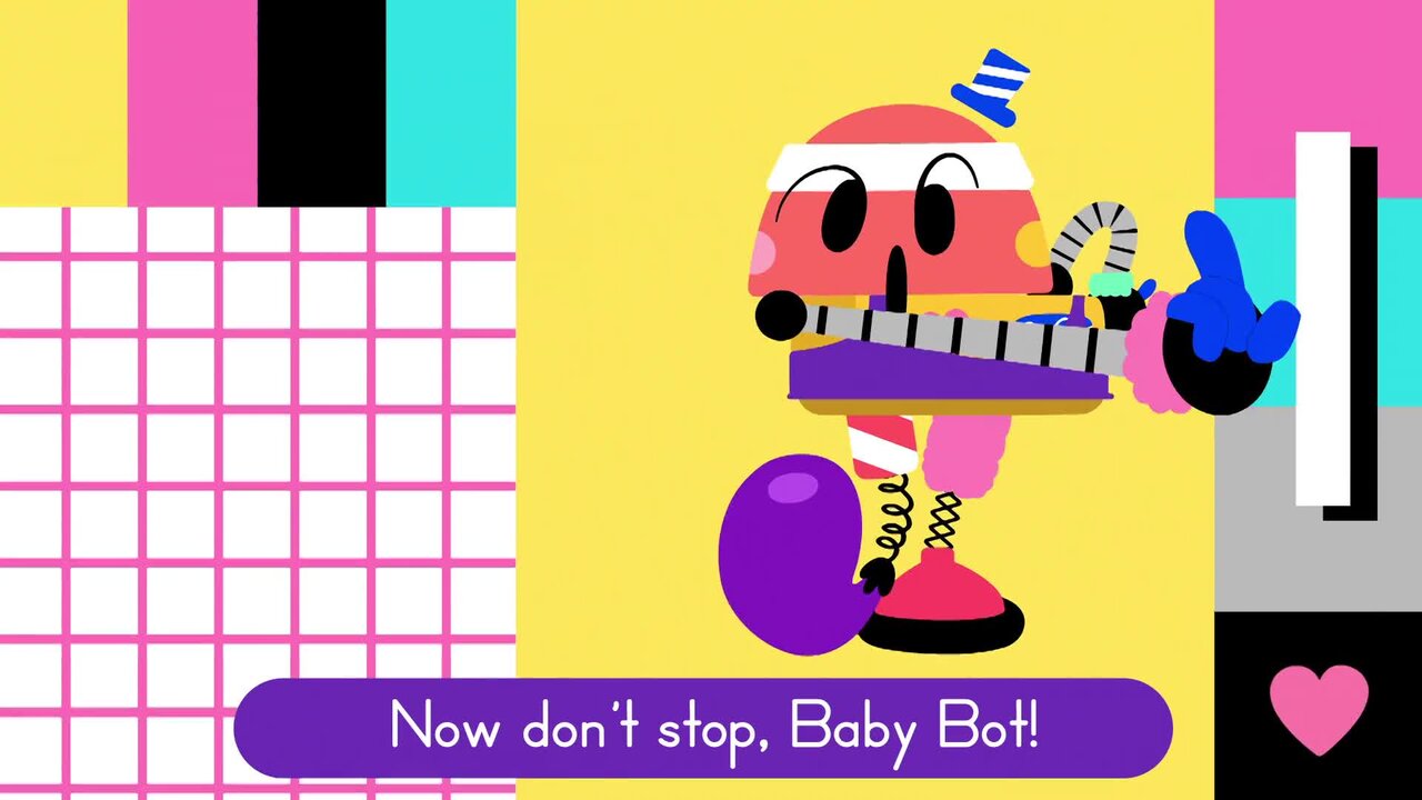 Don't Stop Baby Bot (Lyric Video) by Lingokids on TIDAL