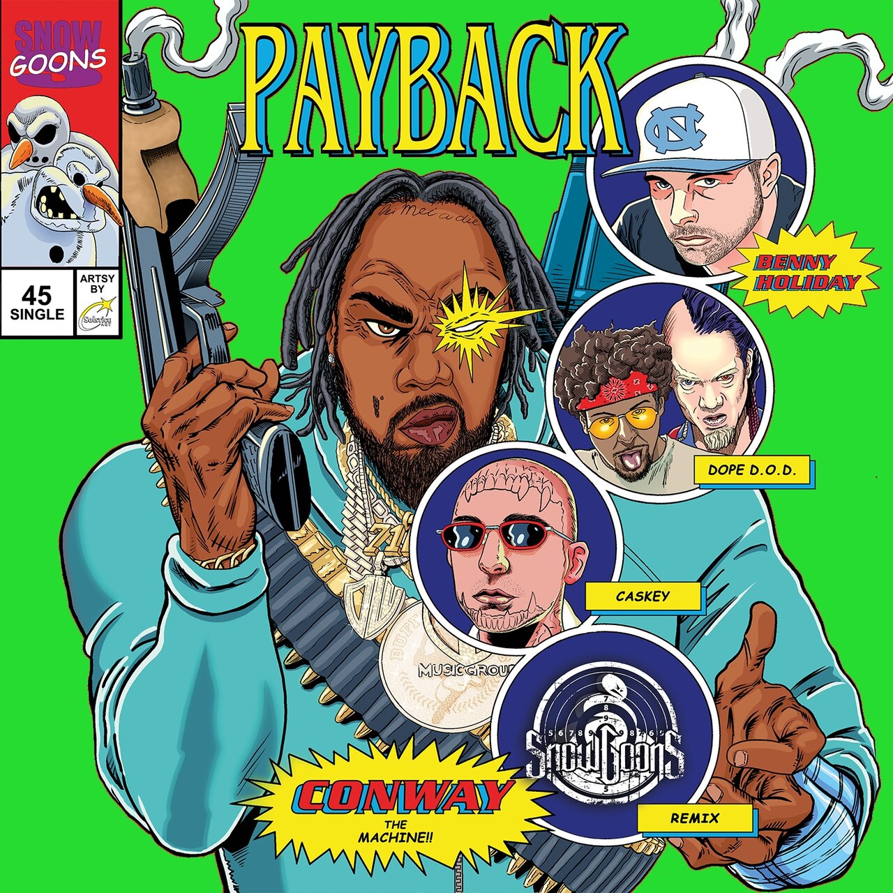 Payback (Remix) by Benny Holiday, Conway The Machine, Snowgoons, Dope D ...