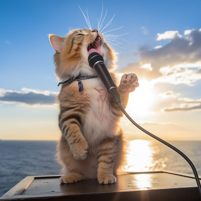 Ocean Aria: Cats Purring Vibrations by Power and Energy on TIDAL