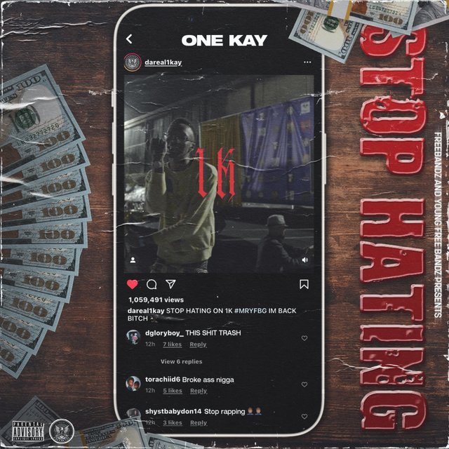 Stop Hating by One Kay on TIDAL