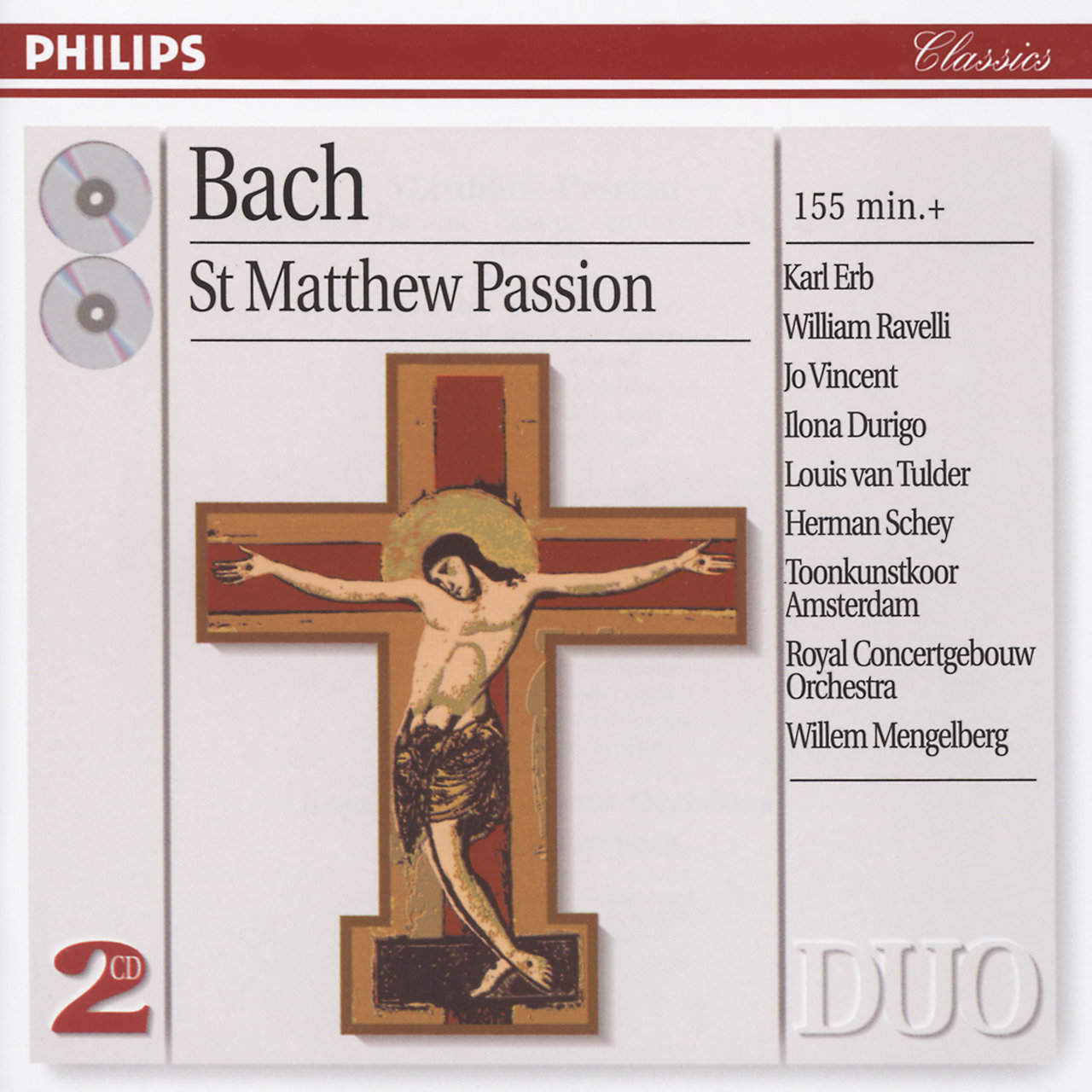 Bach, J.S.: St. Matthew Passion by Karl Erb, Willem Ravelli, Jo Vincent ...