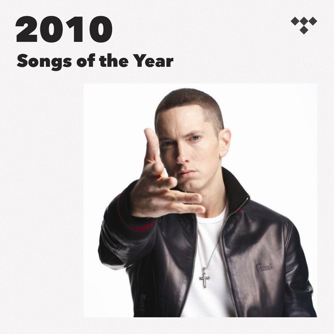 2010! Songs of the Year on TIDAL
